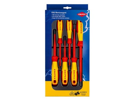 KNIPEX Set izolovanih odvijača 1000V VDE 6/1 – 00 20 12 V02