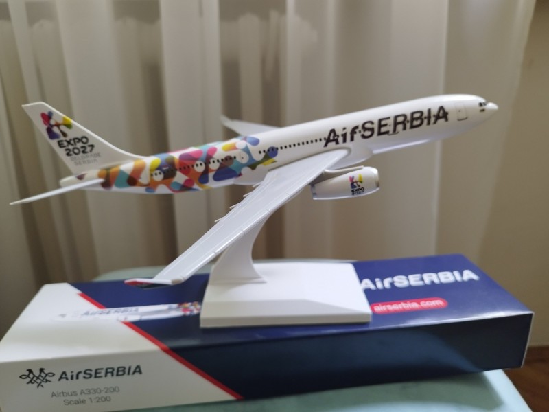 Avioni AirSERBIA A330 Expo