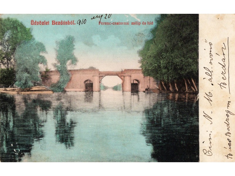 Bezdan 1910 - Most