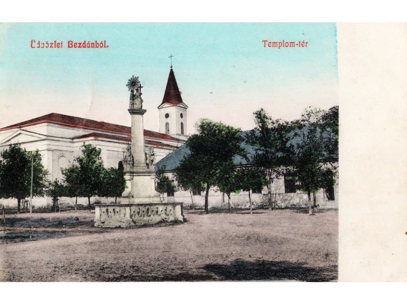 Bezdan 1910 - Crkva