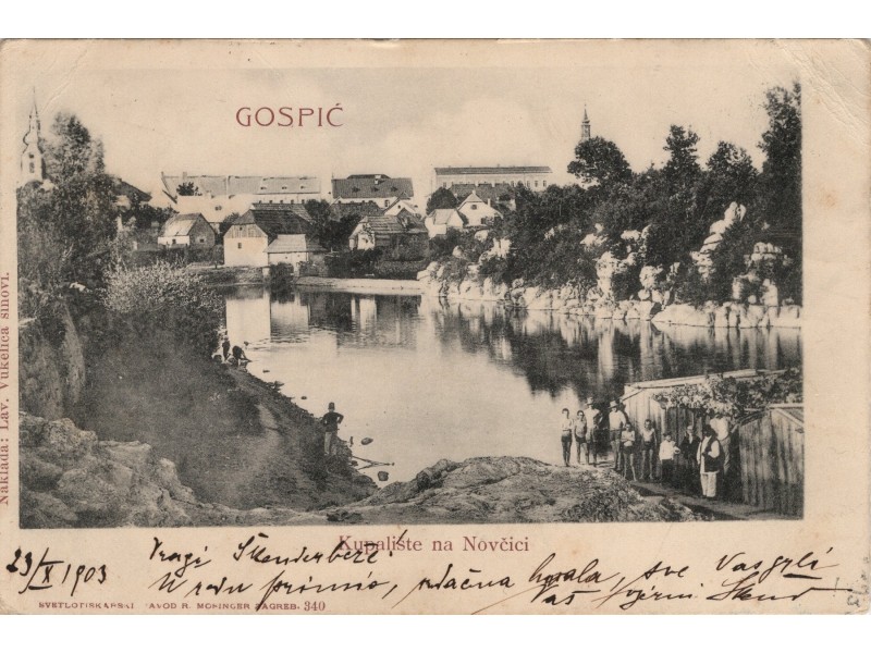 Gospic 1903 - Lika - Srpska crkva