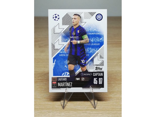 Match Attax 2024/25 306 Lautaro Martinez