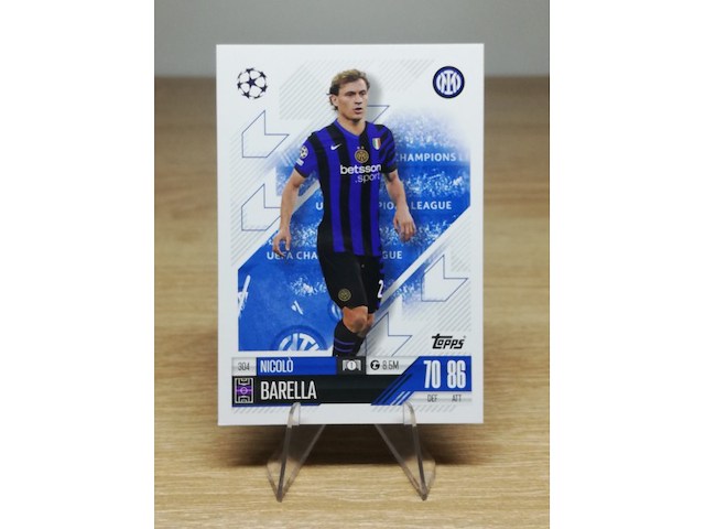 Match Attax 2024/25 304 Nicolo Barella