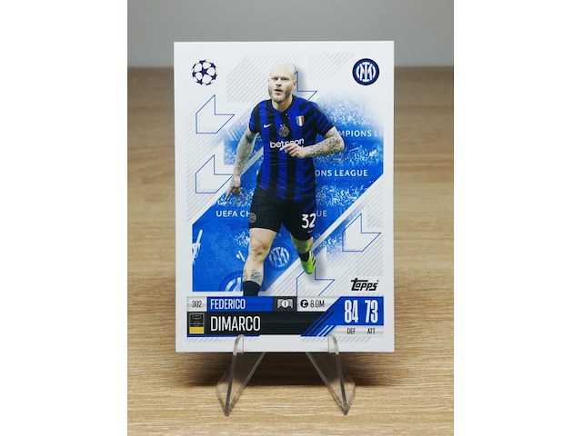 Match Attax 2024/25 302 Federico Dimarco
