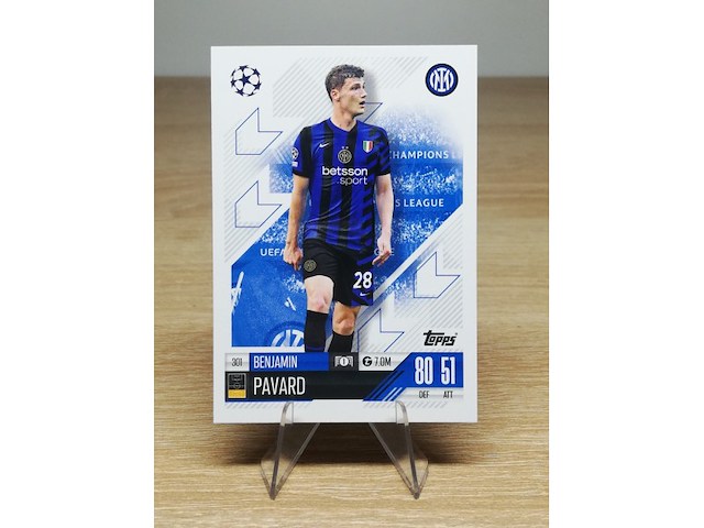 Match Attax 2024/25 301 Benjamin Pavard