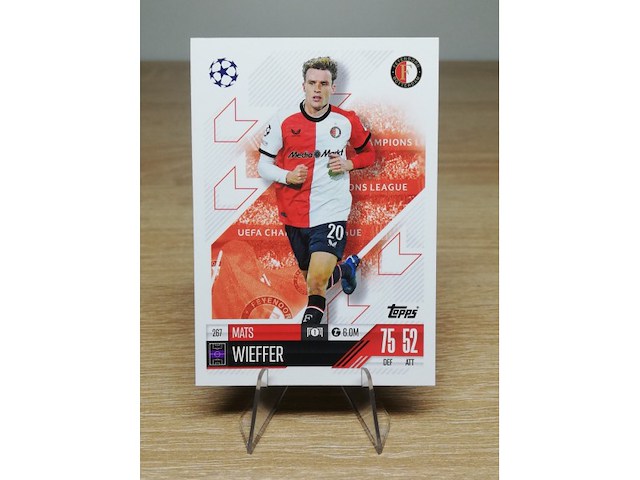 Match Attax 2024/25 267 Mats Wieffer