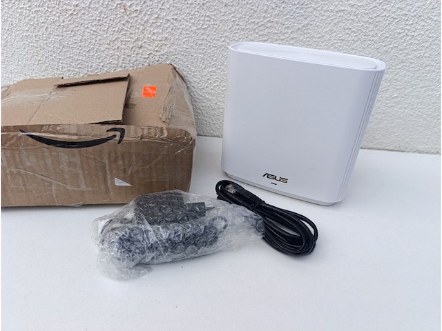 Ruter ASUS ZenWiFi AX XT8 (W-1-PK) Wi-Fi 6 White