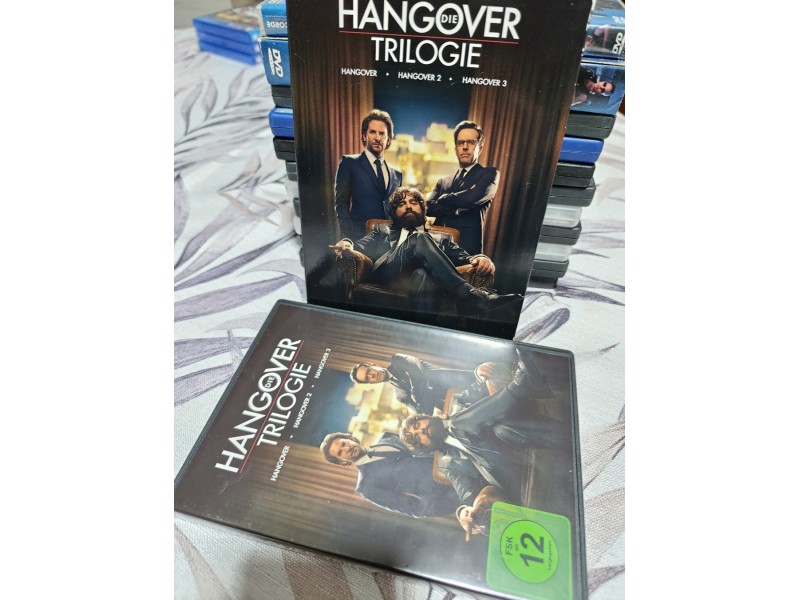 DVD film Hangover Triology - 3 x Dvd