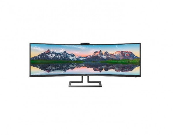 Philips LCD 48.8'' 499P9H00 VA, 5120x1440, 70Hz, AdaptiveSync, DP, 2xHDMI, zvucnici, Swivel, Vesa