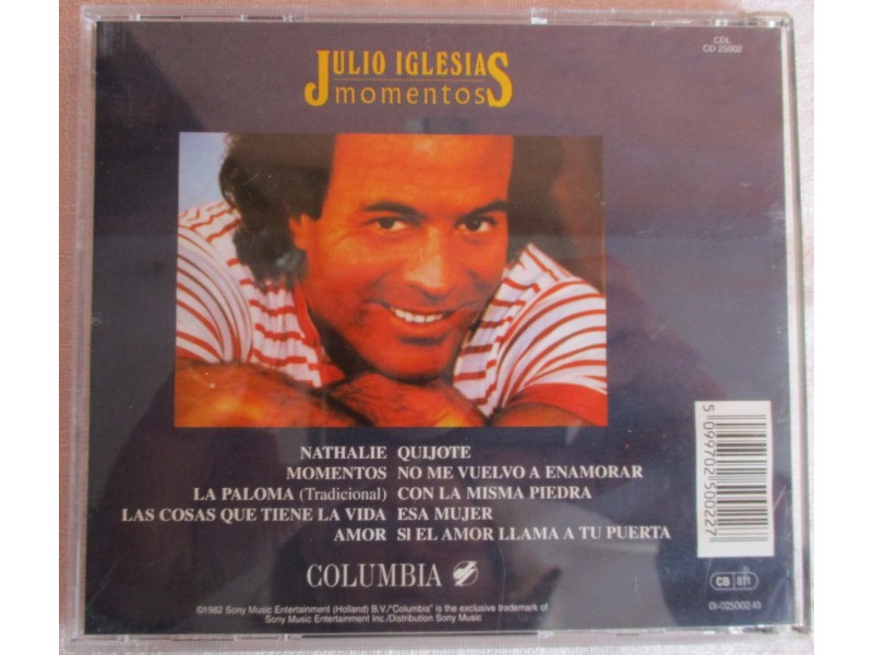 momentos - JULIO IGLESIAS