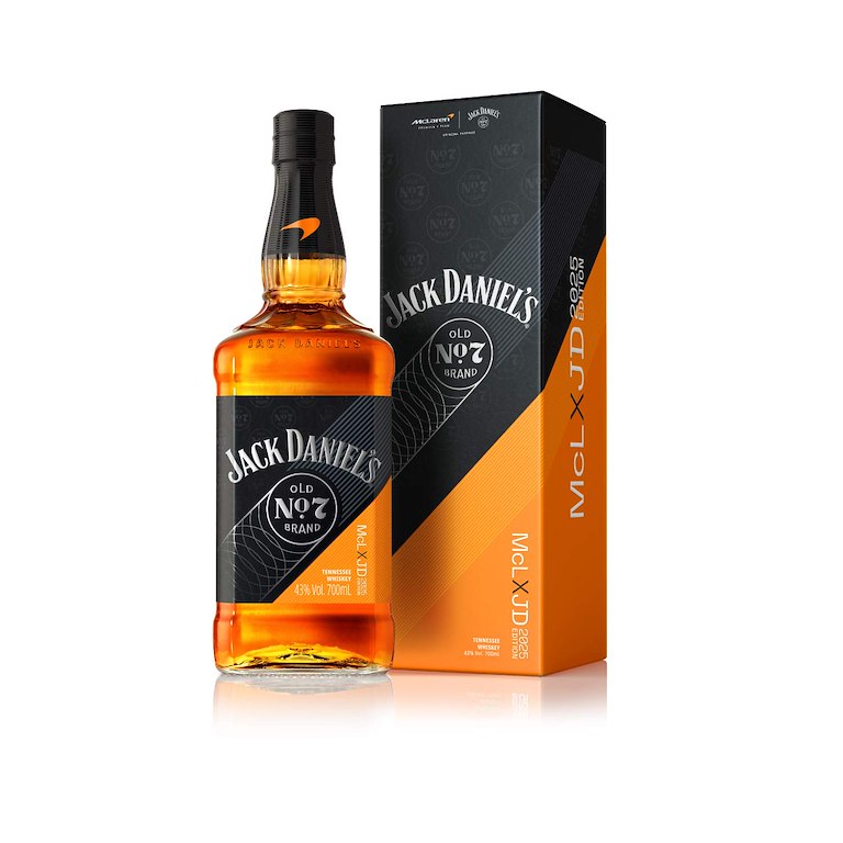 Whiskey jack daniels mc laren 0,7l