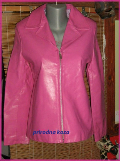 jakna koza PINK 38 VERA PELLE
