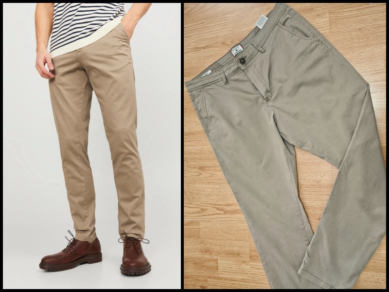 **JACK & JONES** chino pantalone W33 L30
