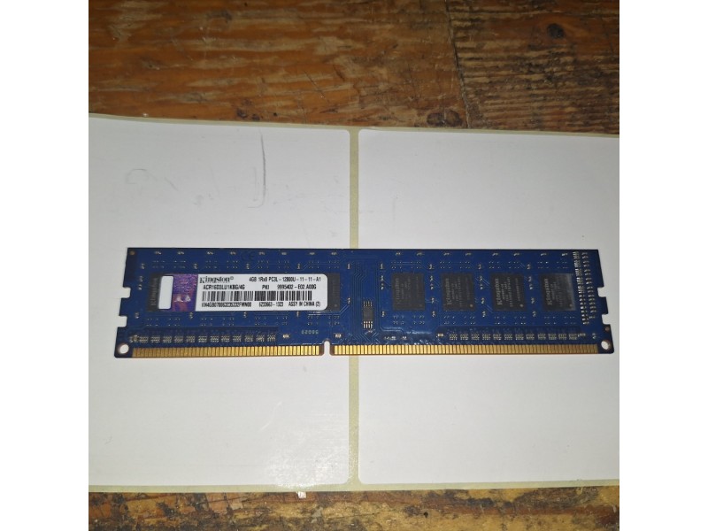4gb Kingston ddr3L na 1600mhz za desktop