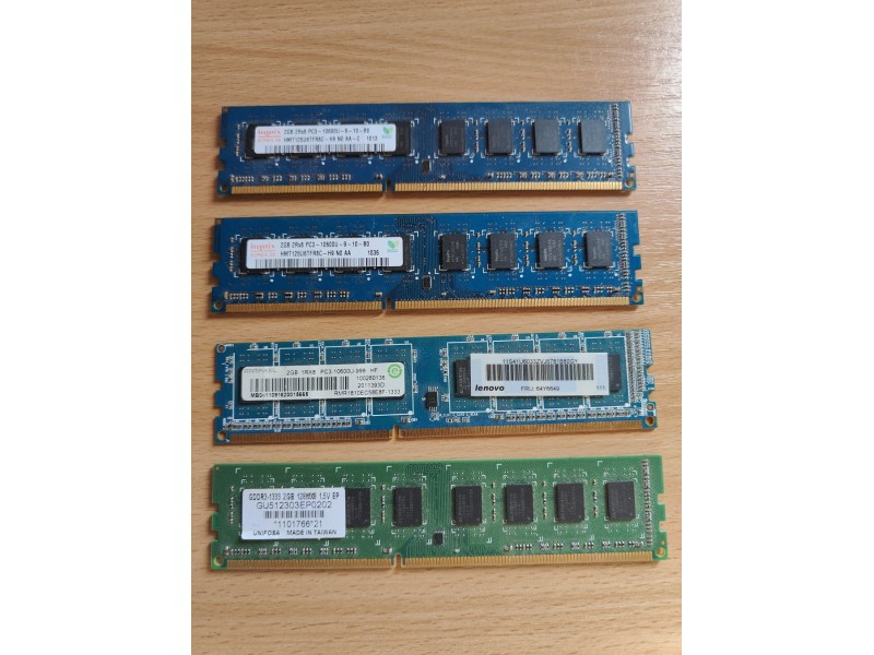 8GB (4 x 2GB) DDR3-1333MHz