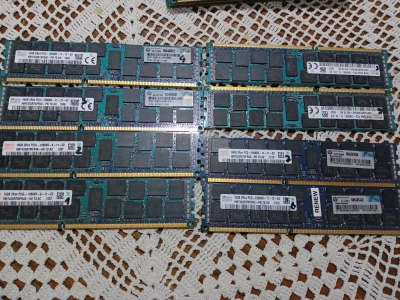 Ecc registered ram 128gb ddr3 serverska