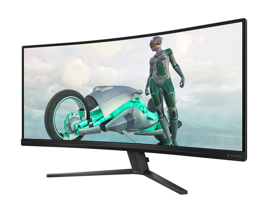 PHILIPS_ 34 inča Evnia 34M2C3500L/00 UWQHD 3440x1440 180 Hz zakrivljeni gaming monitor