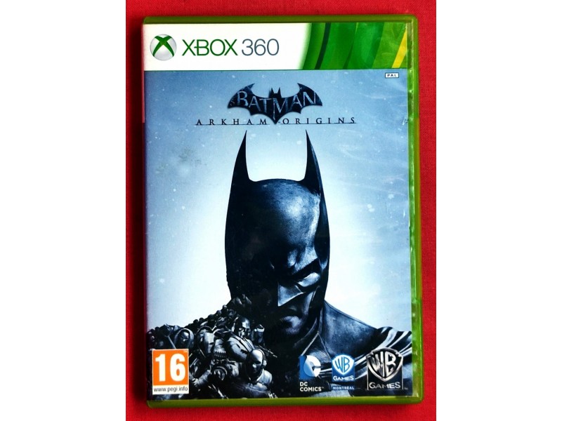 BATMAN Arkham Origins 2xcd - XBox 360 Originalna Igra