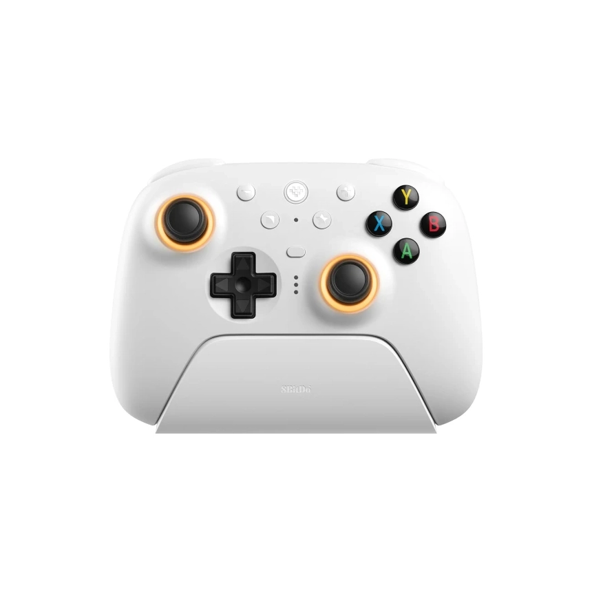 Bežični gamepad 8BitDo Ultimate 2 Multi Platfrom/TMR/HallEffect/Dock/RGB/Vibracija/White