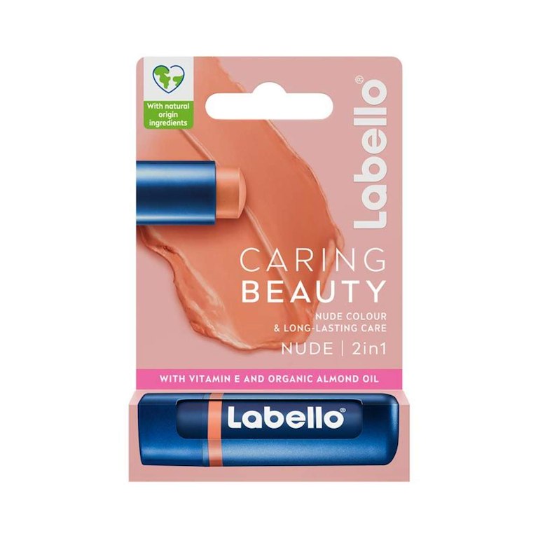 Labello caring beauty nude 4.8g labello