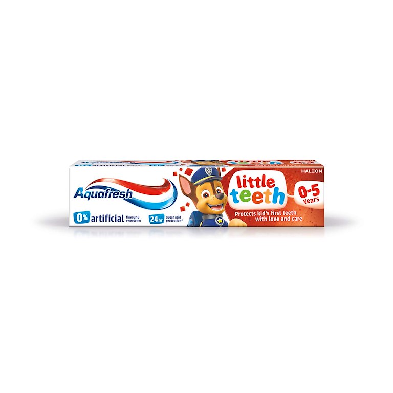 Aquafresh zp kids little teeth 0-5y 50ml aqua