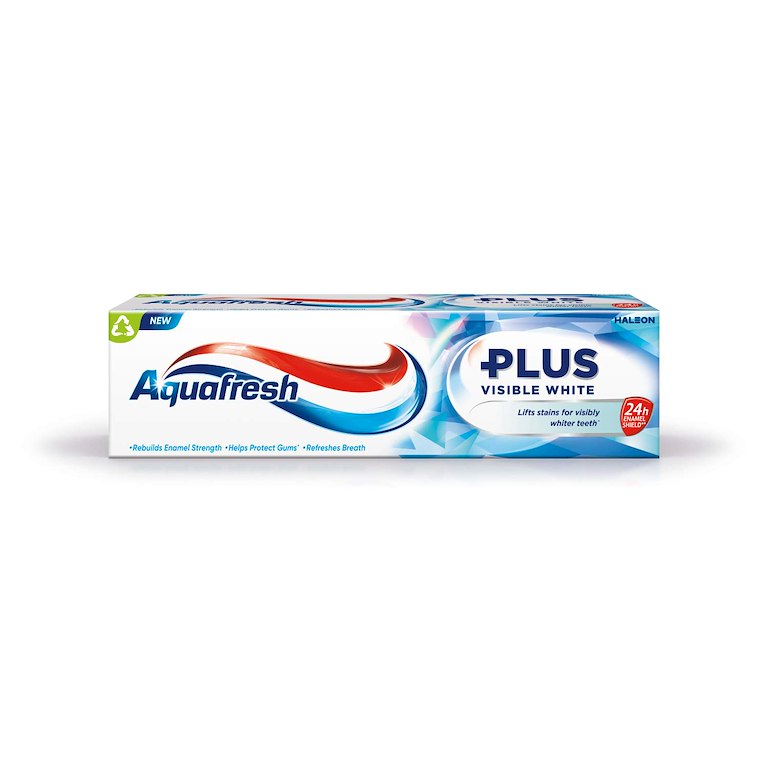 Aquafresh zp plus visible white 75ml aquafres