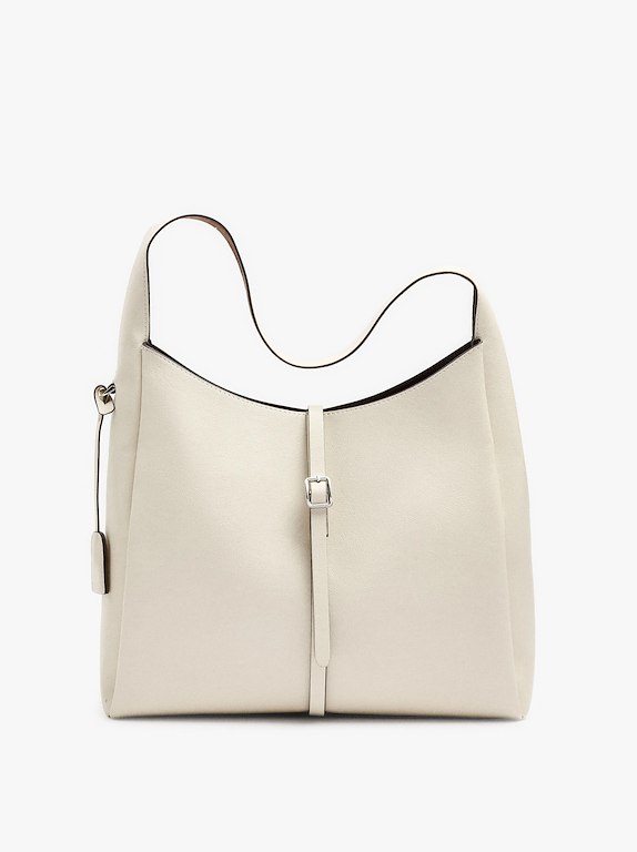 SHOULDER BAG WITH STRAP AND BUCKLE