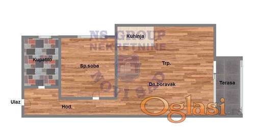 Izgradnja u Sremskoj Kamenici 54m2