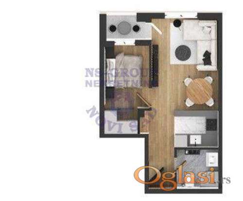 Dvosoban stan na Adicama, 40m2