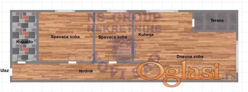 Prodaje se stan u izgradnji na Adicama 52m2