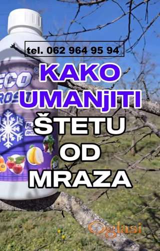 ​Eco Frost - tecno djubrivo zastita od mraza