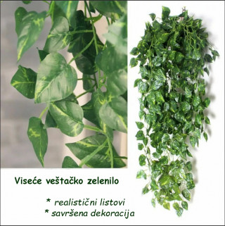 Ivy Leaves - veštačka viseća biljka puzavica