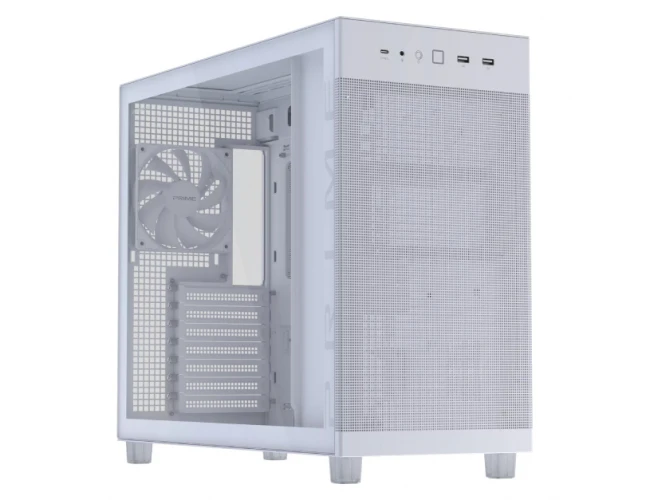 AsusPRIME AP303 TG WHITE micro-ATX kućište belo