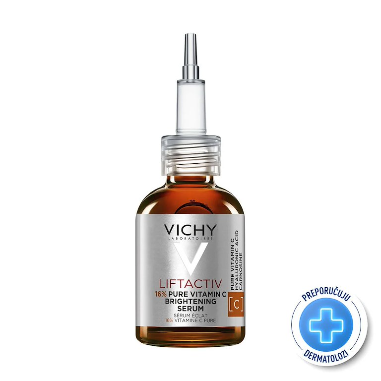 Vichy liftactiv Vitamin C Serum za blistaviju kožu sa 16 % čistog vitamina C, 20ml