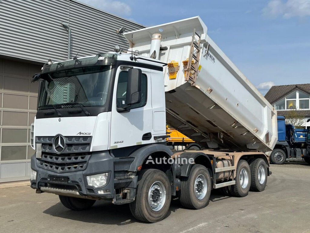 Mercedes-Benz Arocs 3242 8x4 4 Achs Muldenkipper Carnehldeutsch kiper
