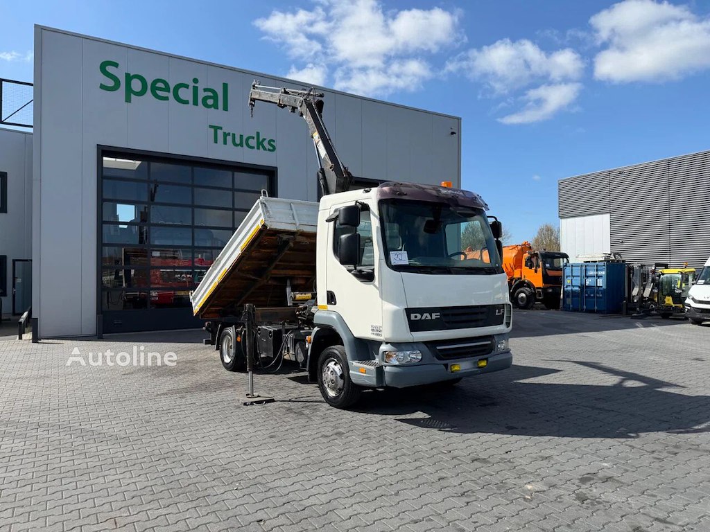 DAF LF 45.160 4x2 / 3 Zijdige Kipper / Hiab 045-1 kiper