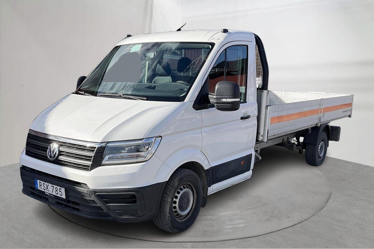 Prodaje se Volkswagen Crafter kamion s ravnom platformom < 3.5t na aukciji