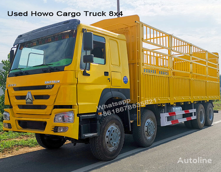 Sinotruk Howo Used Howo 8X4 Cargo Truck for Sale kamion s ravnom platformom