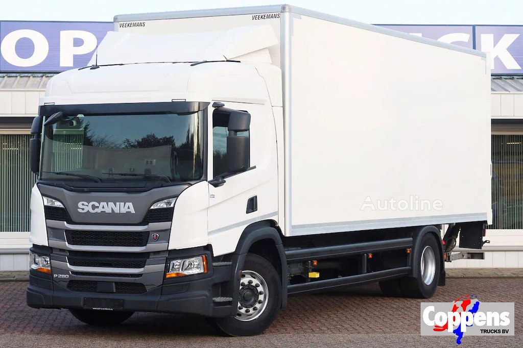 Scania P280 4x2 Bak + Dhollandia Klep 2000 KG kamion furgon