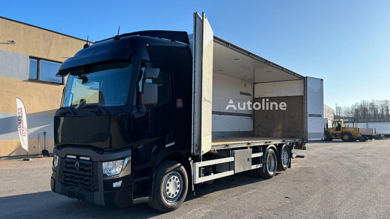 Renault T380 DTI 11 6x2 EURO 6 + SIDE OPENING kamion furgon