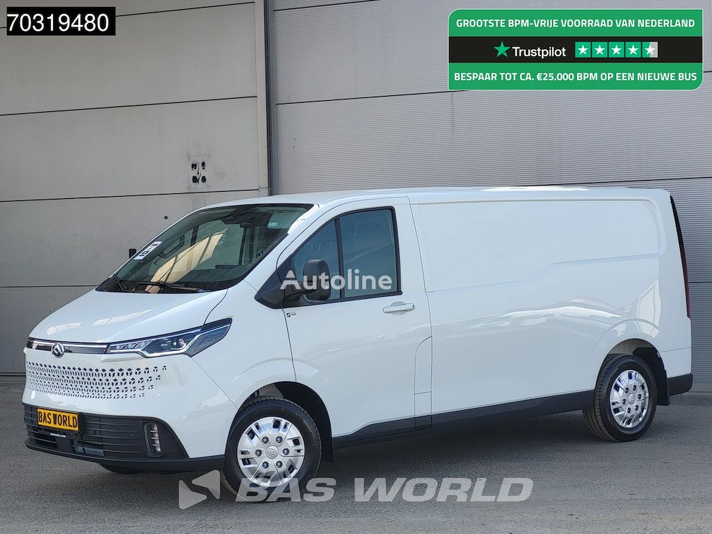 Novi Maxus eDELIVER 7 204pk Coming Soon! Elektrisch L2H1 450km WLTP Stad 77 laki furgon