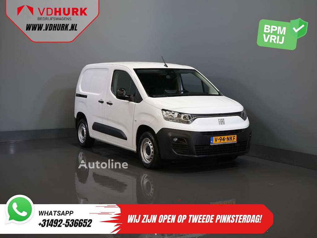 Fiat Doblo 1.5 HDi 100 pk (DEMO) 3 Pers./ CarPlay/ Stoelverw./ Camera laki furgon