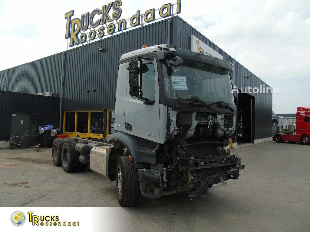 Mercedes-Benz Arocs 2640 + 6x4 + functional / engine good + EURO 6 + Drivabale kamion šasija