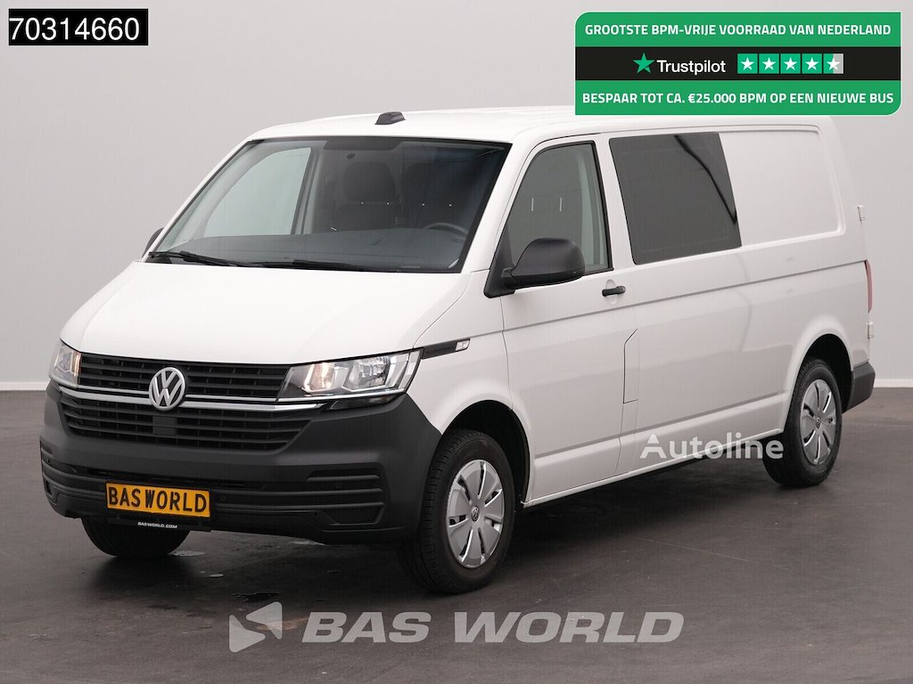 Volkswagen Transporter 150PK Dubbel Cabine Automaat L2H1 Trekhaak ACC Airco kombi minibus