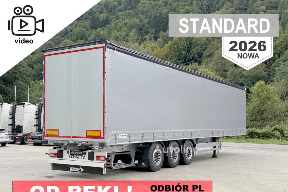 Nova Schmitz Cargobull STANDARD poluprikolica sa kliznom ceradom