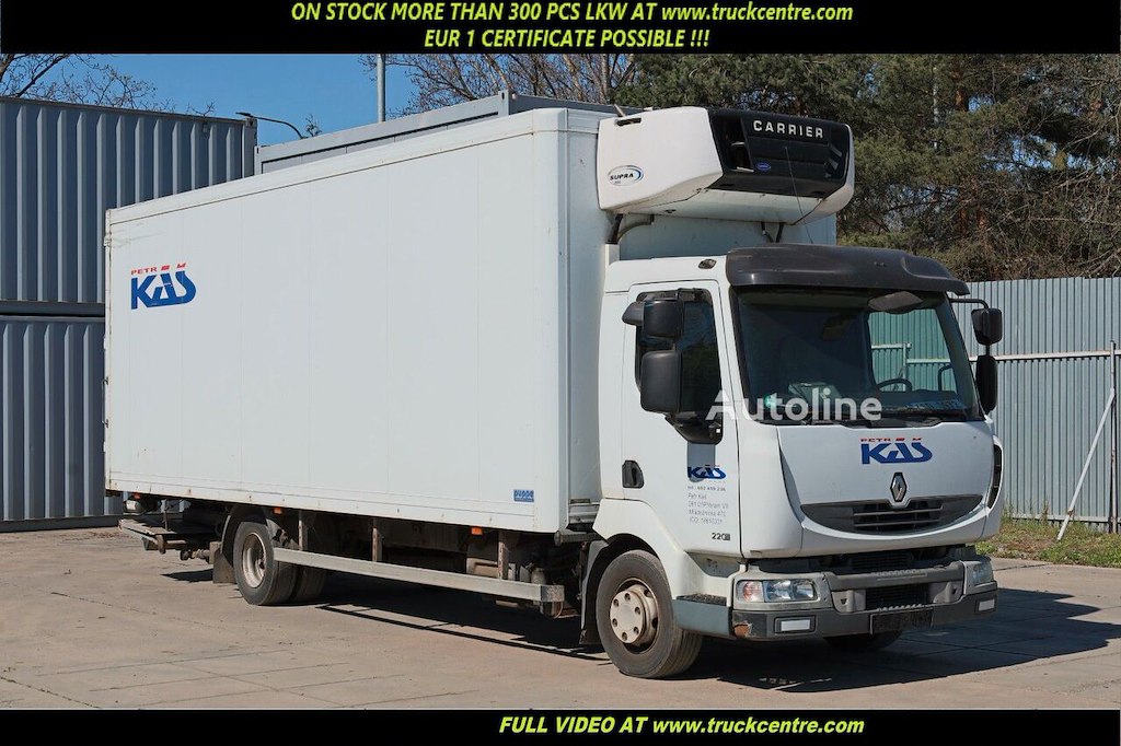 Renault MIDLUM 220.12, EURO 5, TAIL LIFT PALFINGER kamion hladnjača