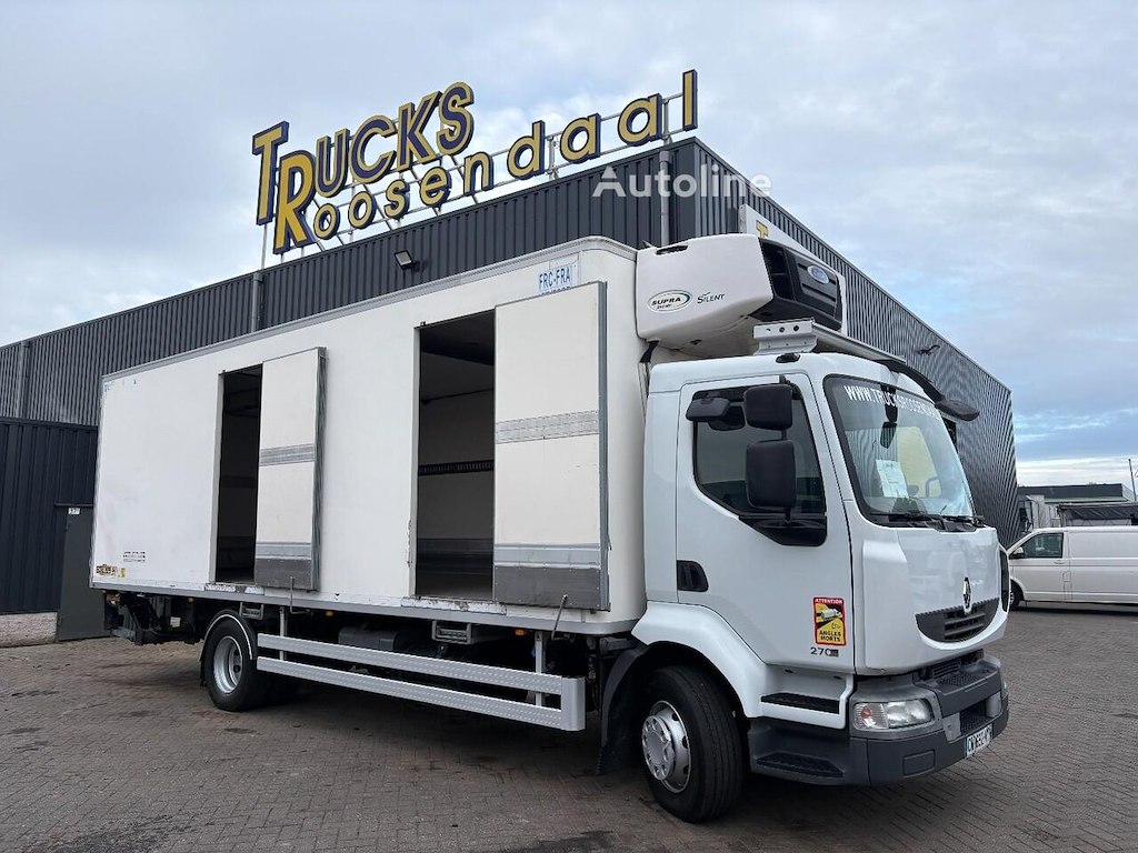 Renault MIDLUM 270 DXI + CHEREAU + CARRIER + DHOLLANDIA + 2 COMPARTMENTS kamion hladnjača