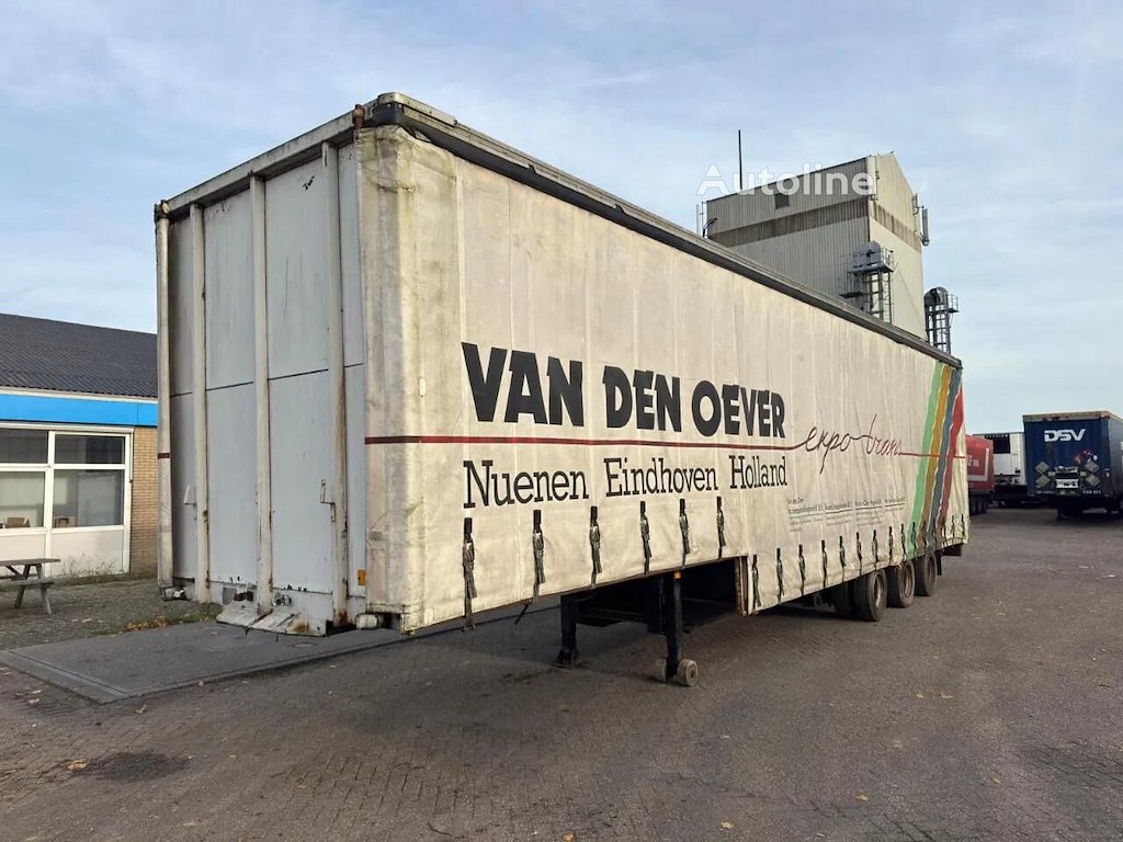 Netam-Fruehauf ONCZ 36-324 A Netam-Fruehauf Curtainside Semi-Trailer – ONCZ 36- poluprikolica sa kliznom ceradom