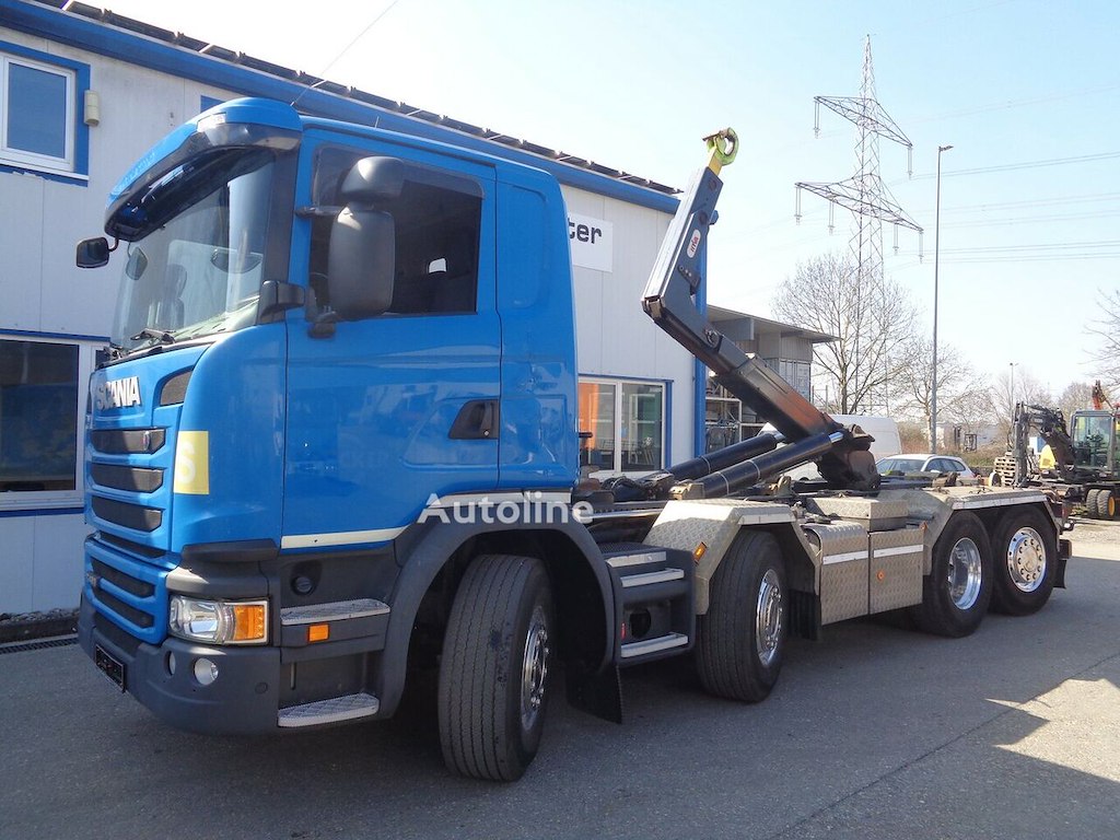 Scania G490 Hyvalift Lenkachse Automatik kamion rol kiper