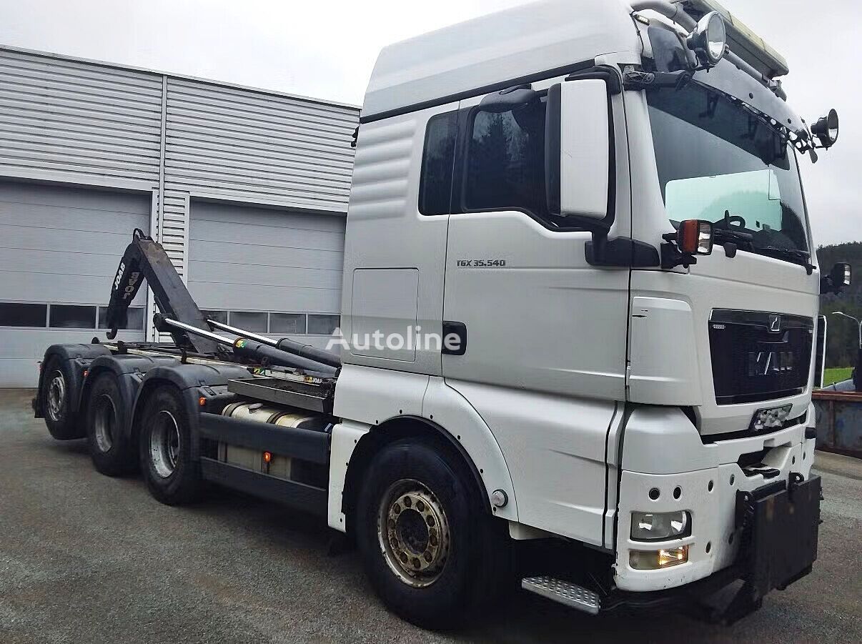 MAN 35.540 *8x4 *JOAB *PLOW PLATE *RETARDER kamion rol kiper